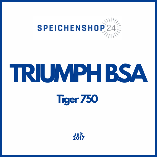 Speichen Triumph BSA UK Tiger 750 – tagged "Triumph BSA Tiger 750 TR7RV ...